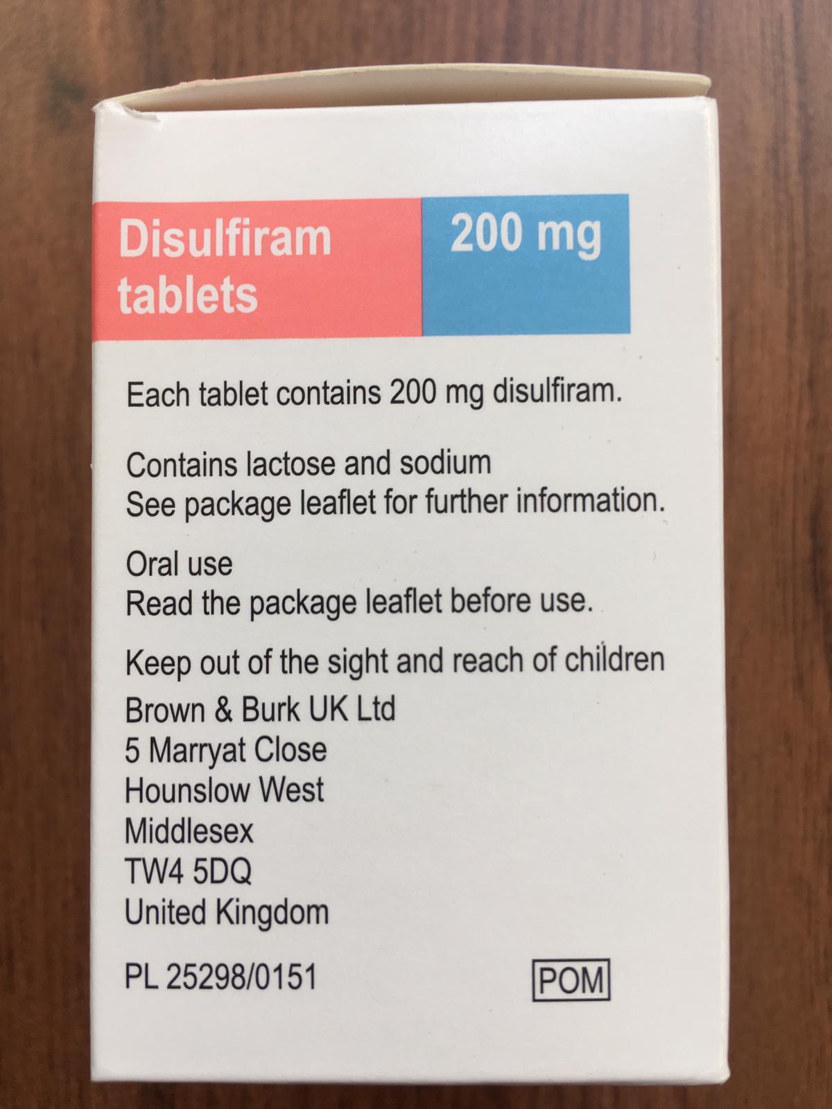 Disulfiram Ati Medication Template